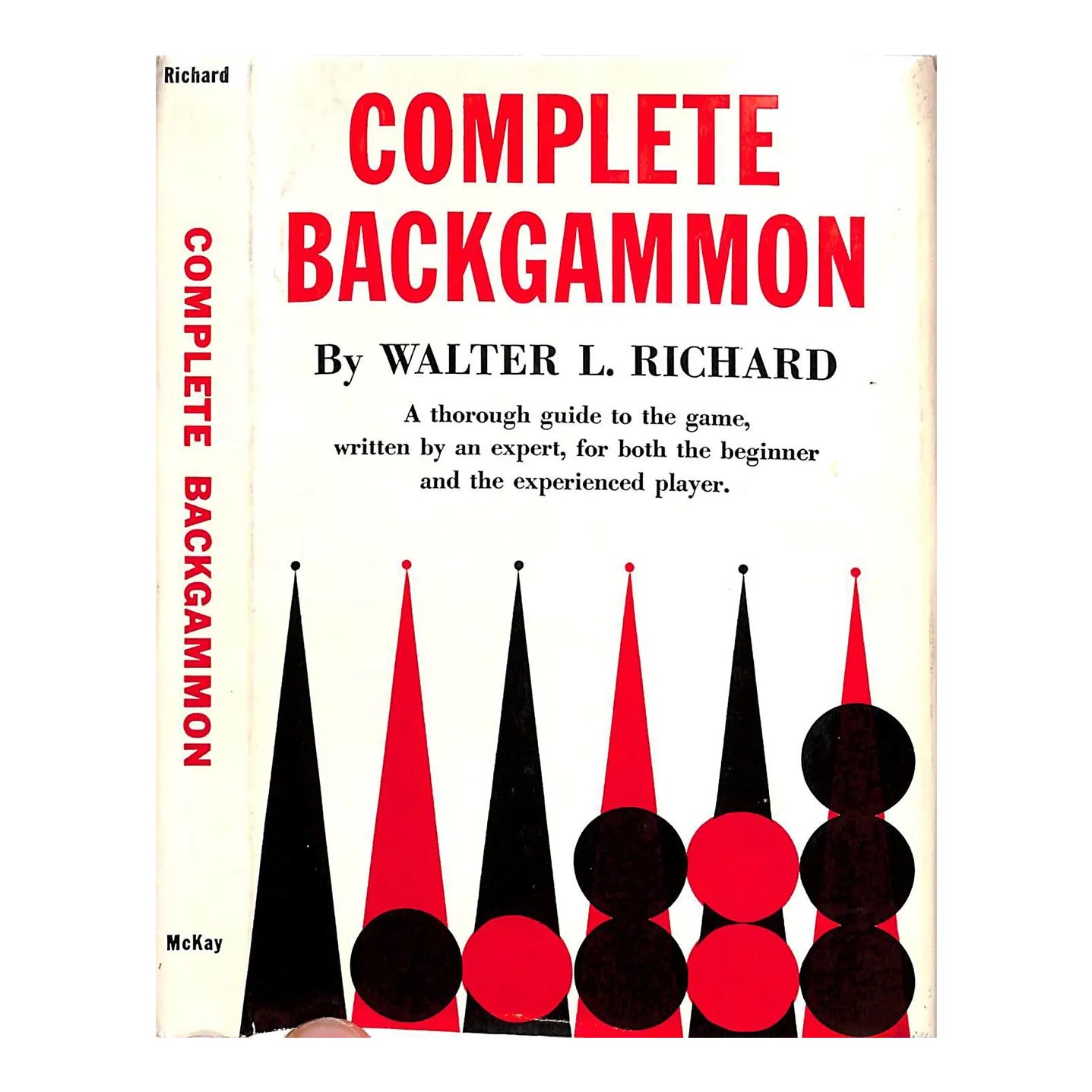 "Complete Backgammon: Including the Laws of Backgammon" 1940 Richard ...