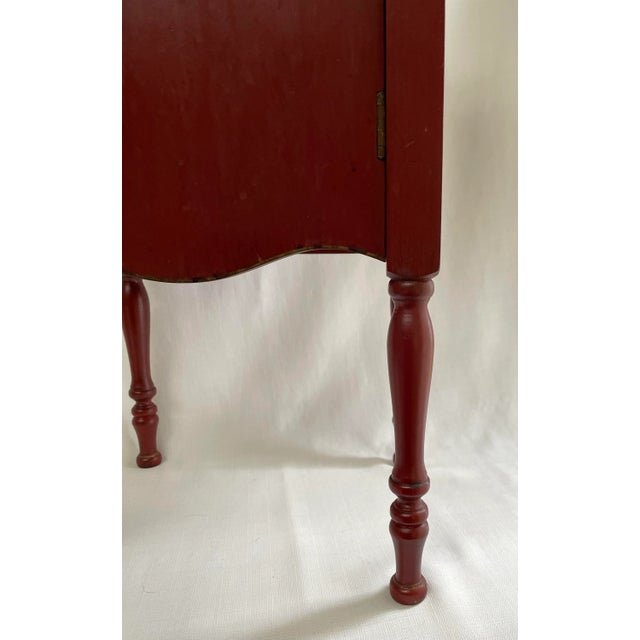 Early 20th Century Antique H T Cushman Vermont Smoking Side Table ...