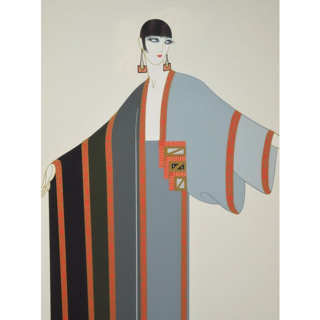 Erte Erté “Michelle” French Art Deco Flapper Limited Edition ...