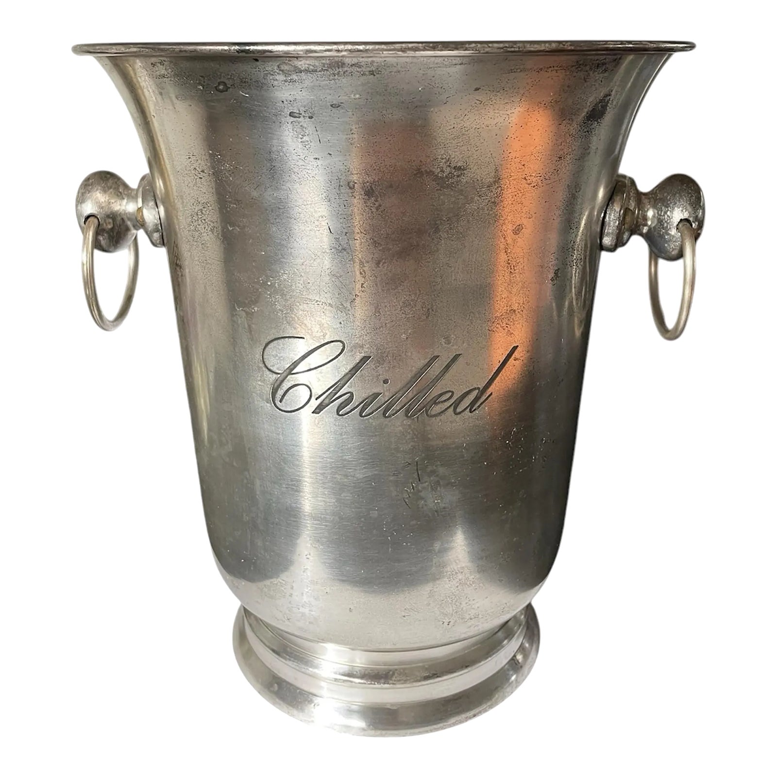 Vintage Pottery Barn Champagne Bucket | Chairish
