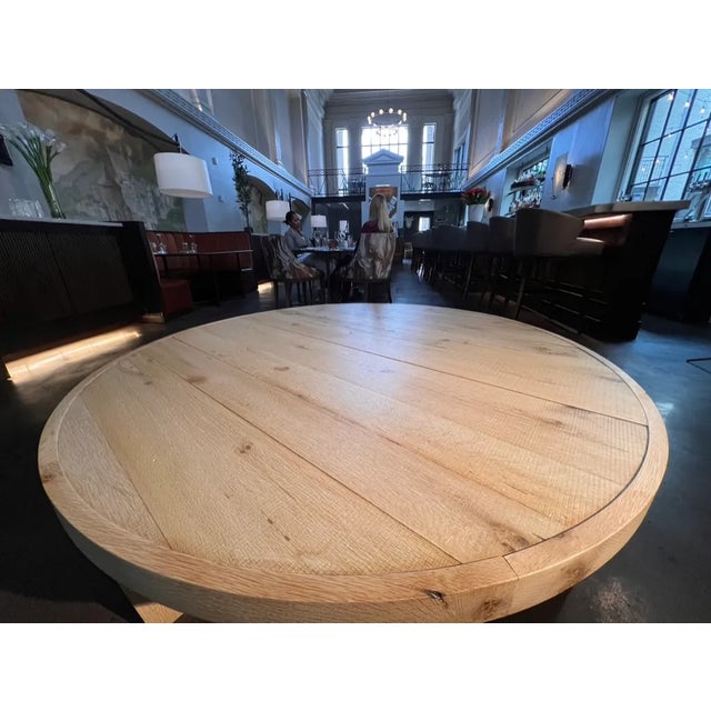Modern Solid White Oak Center Table by Fortunata Design | Chairish