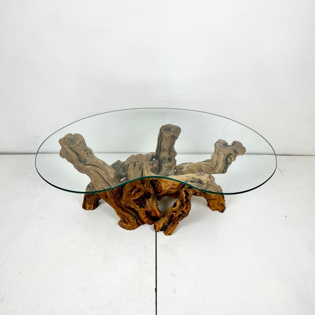 Mid Century Grapevine Coffee Table | Chairish