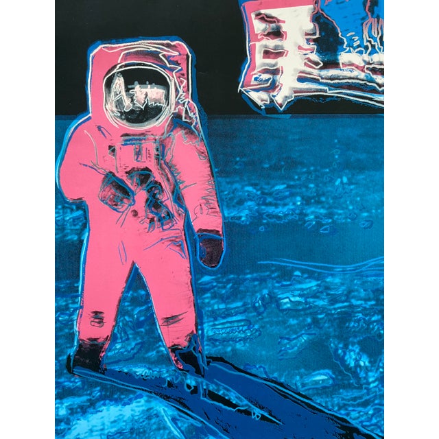 1989 Andy Warhol Estate "Moonwalk -1987" Original VIntage Pop Art ...