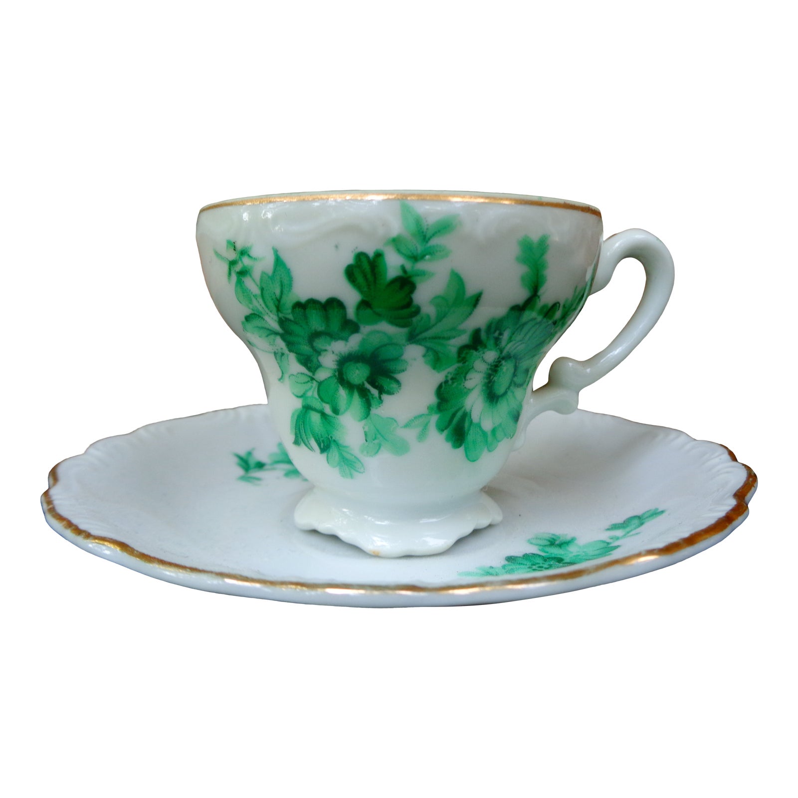 1980s Yamaka Tea Cup & Saucer Set- 2 Pieces | Chairish