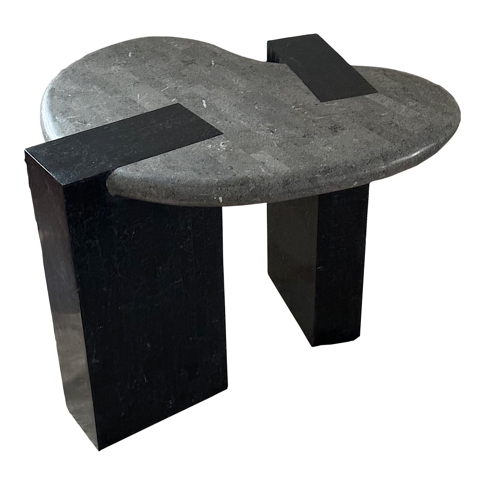 Postmodern Maitland Smith Biomorphic Tessellated Table (2 Available ...