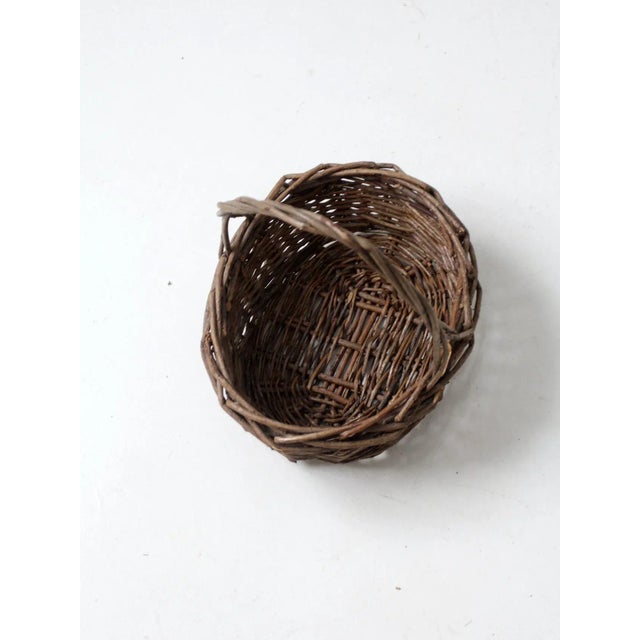 Vintage Wicker Basket | Chairish