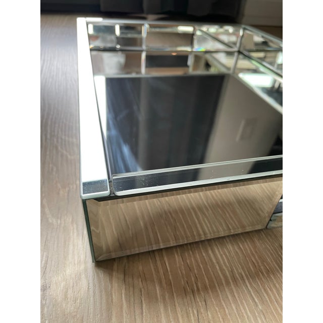 West Elm Mirrored Tray | Chairish