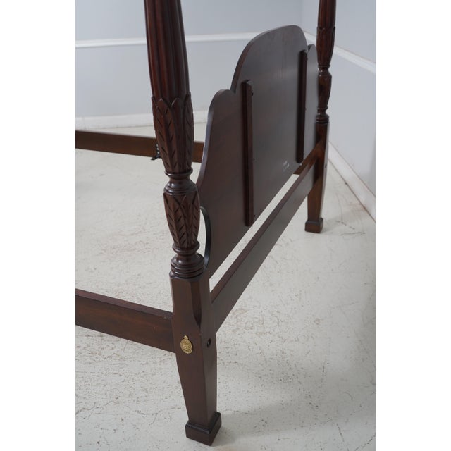 Statton Queen Size 4 Post Cherry Poster Bed | Chairish