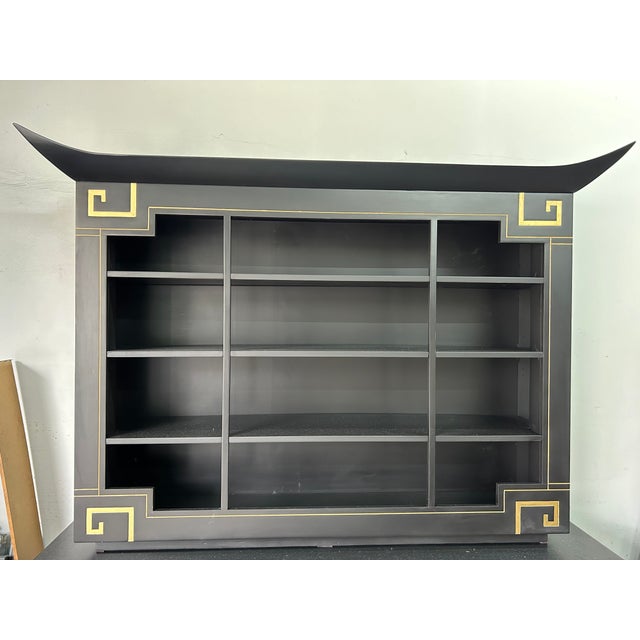 James Mont Bookcase or Buffet Cabinet | Chairish