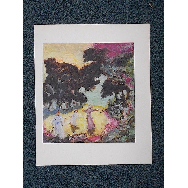 Vintage Bonnard Lithograph | Chairish