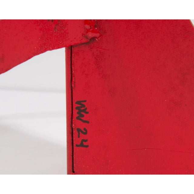 2024 Modernist Metal Stabile by William Wesley | Chairish