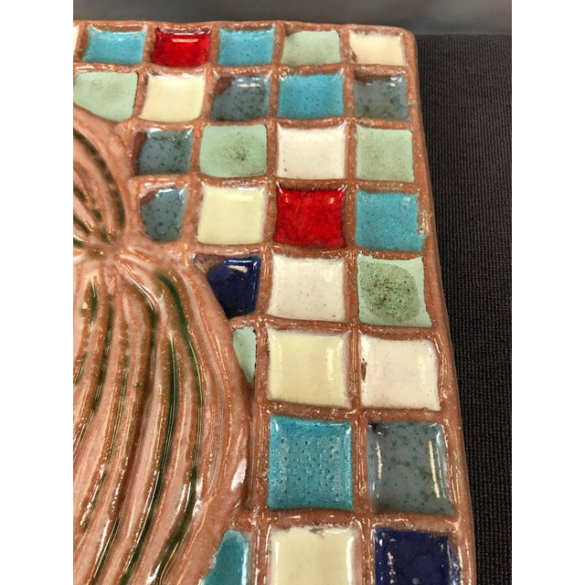 Large Harris Strong Woman Tile Art A | Chairish