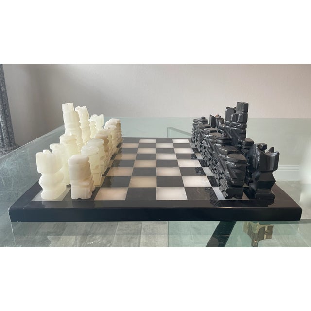 Marble Chess Set | Chairish