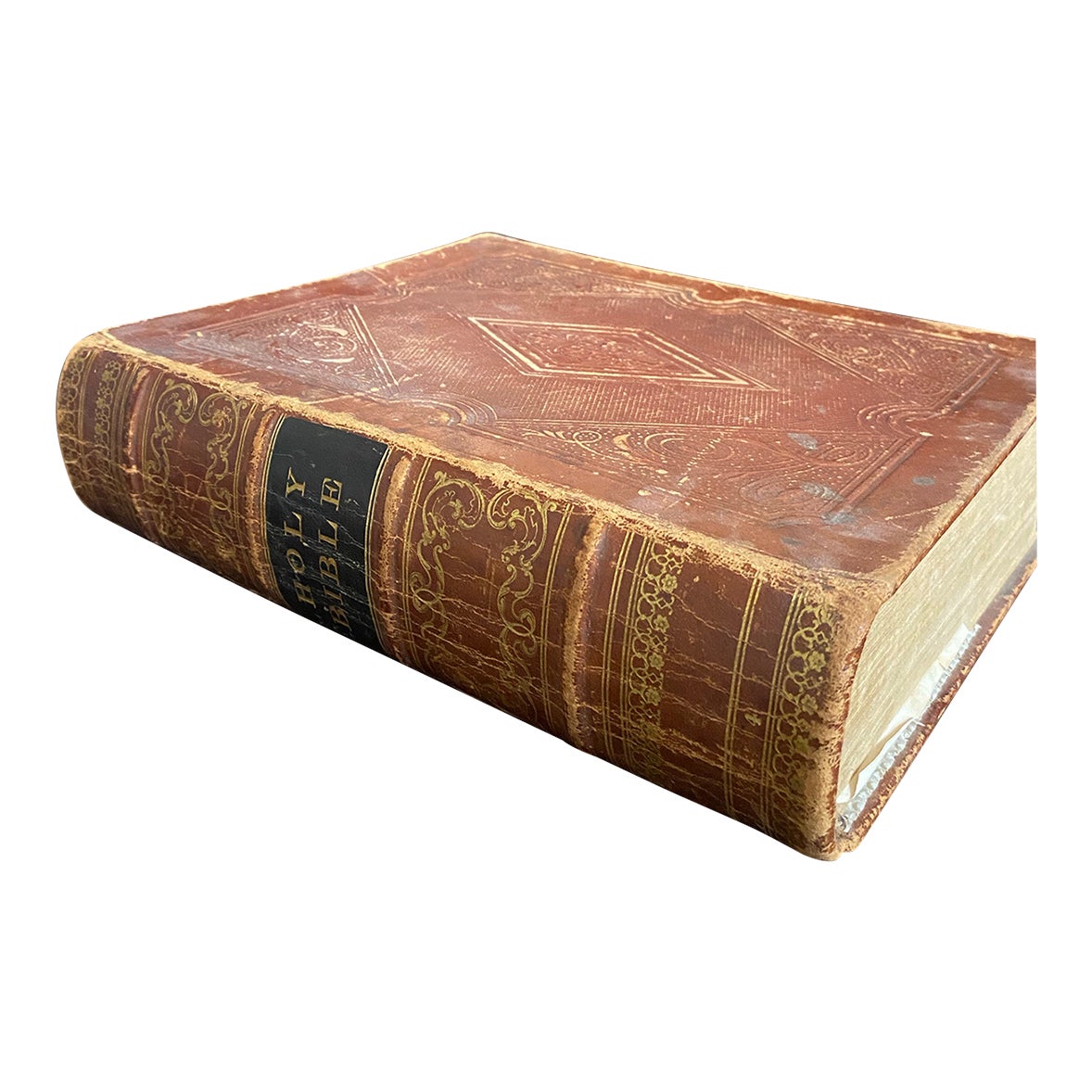 Antique Holy Bible 1848 New&Old Test./Canne's Marginal Notes/Apocrypha ...