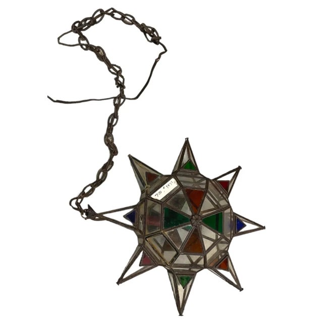 Early 21st Century Island Trading Star Lantern | Chairish