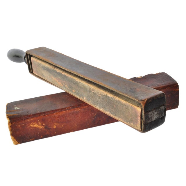 19th Century Antique Razor Strop | Chairish