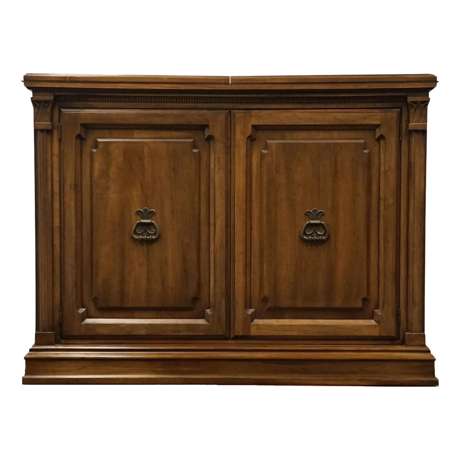 Davis Cabinet Co. Solid Antique Walnut Italian Neoclassical Tuscan ...