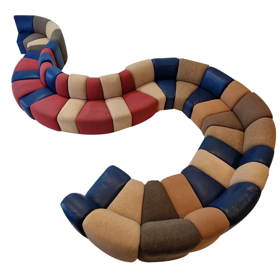 Large Mississippi Modular Sofa for Artifort, 1970s | Chairish
