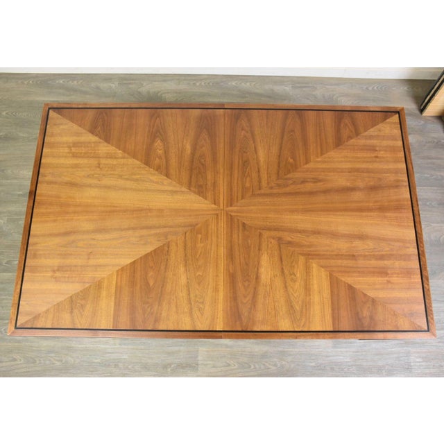 John Stuart Walnut Dining Table | Chairish