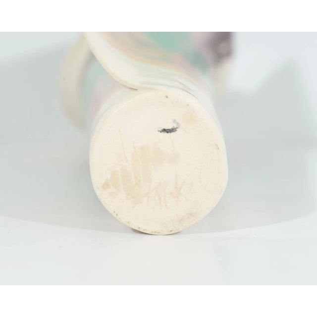 Janet Starkey Signed Postmodern Ceramic Vase | Chairish