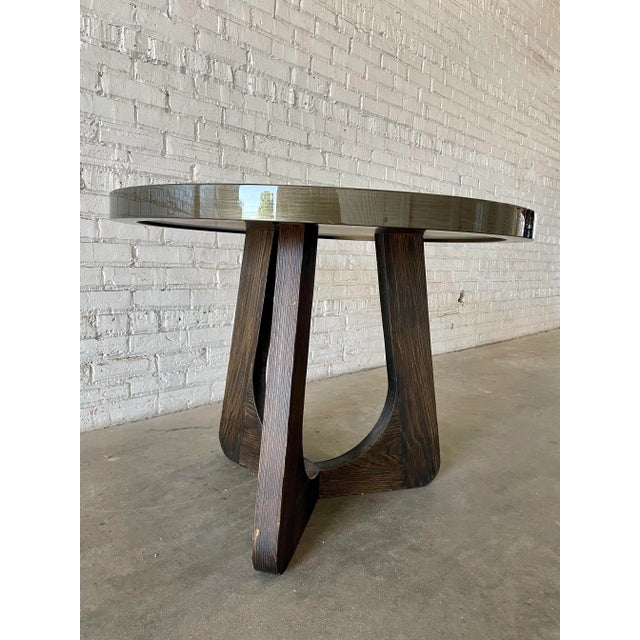 Christian Liaigre Montfaucon Lacquered Side Table | Chairish