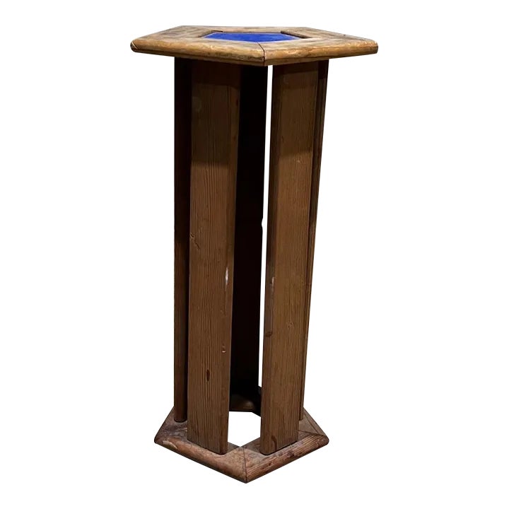 1970s Modern Pentagon Side Accent Table | Chairish