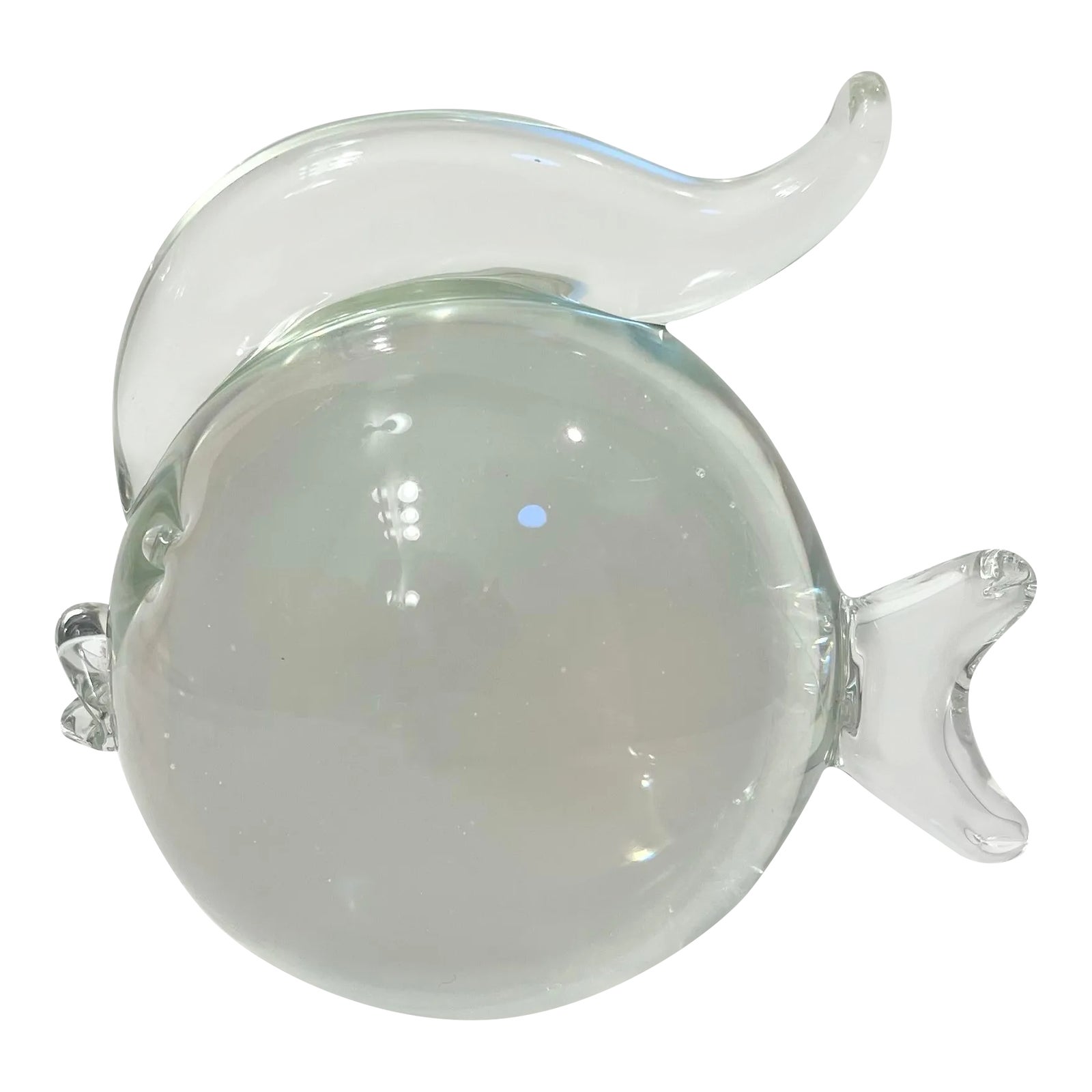 1960s Vintage Murano Glass Archimedes Seguso Attributed Blow/Puffer ...