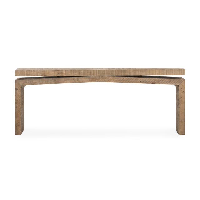 Matthes Console Table, Sierra Rustic Natural | Chairish