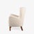 1940s Danish Wing Chair in the Style of Fritz Hansen in Faux Shearling ...