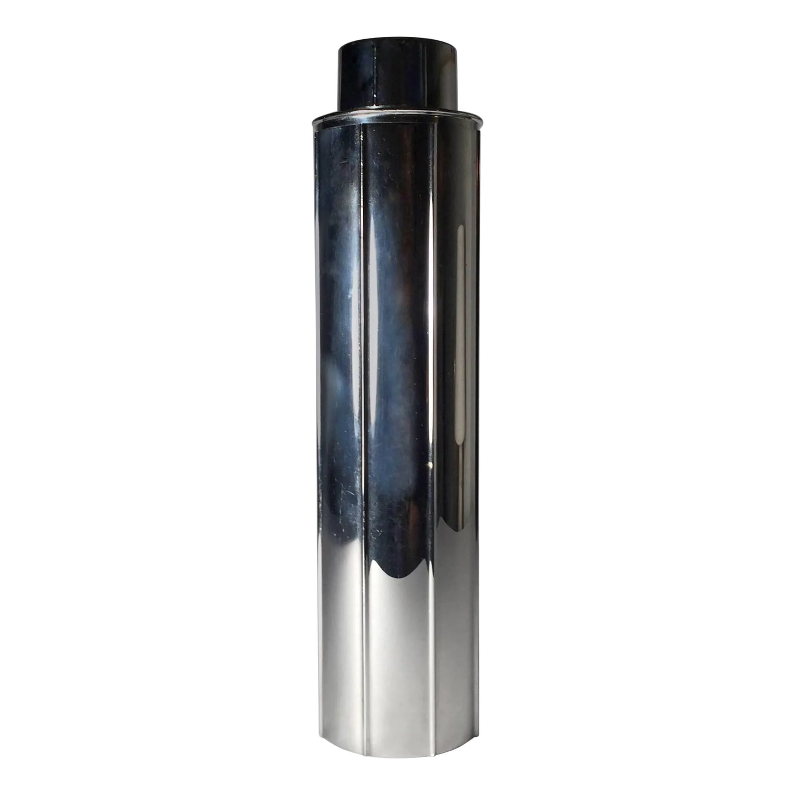 Rare Norman Bel Geddes Manhattan Skyscraper Deco Cocktail Shaker Revere ...