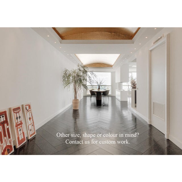 Contemporary Organic Shaped Natural Plaster Dining Table "Sami" 150 by ...