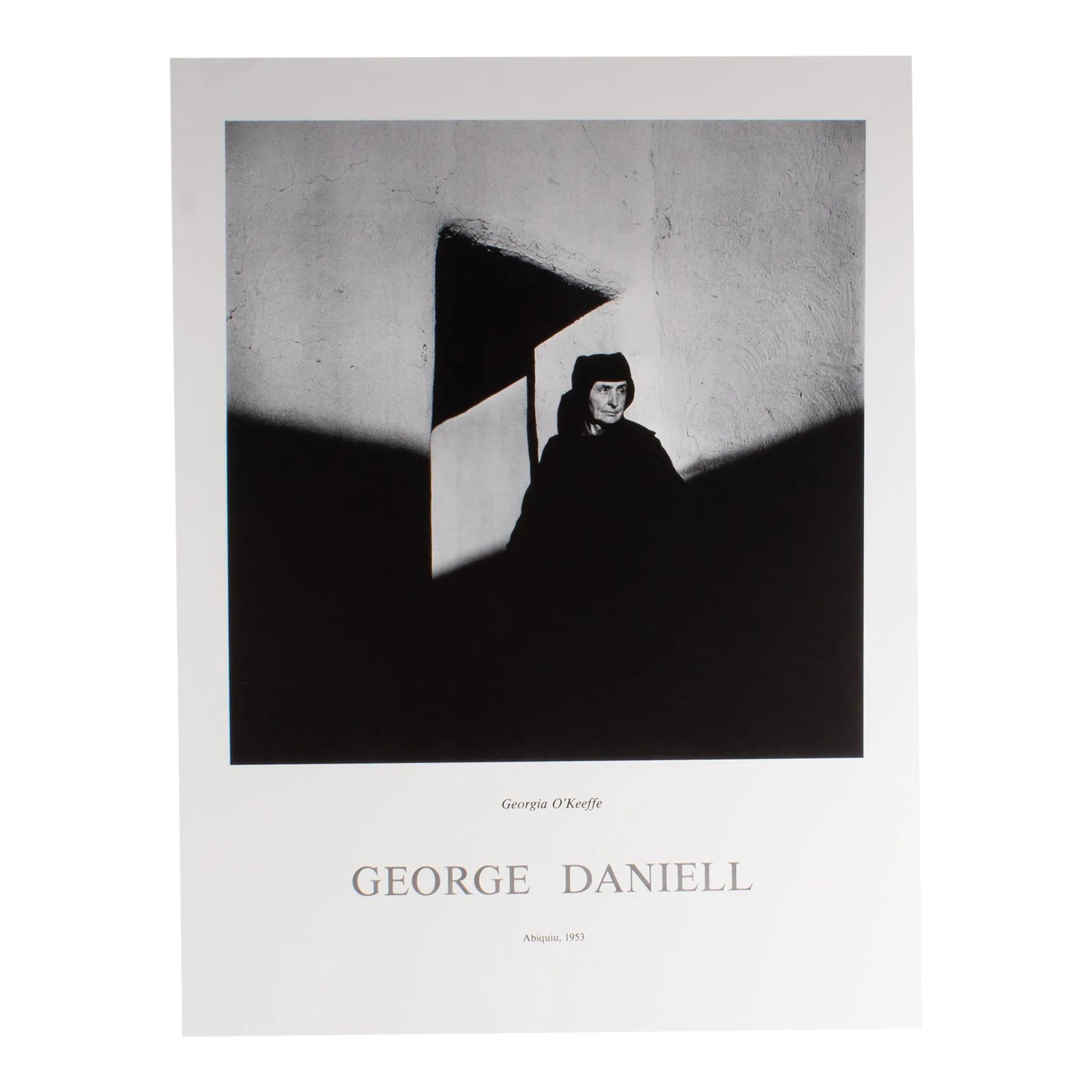 “Georgia O’Keefe” Poster by George Daniell | Chairish