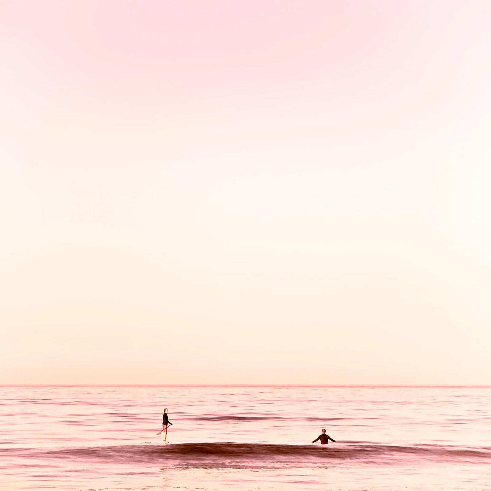 Santa Monica, Pink Contemporary, Fine Art Photography by Kristin Hart ...