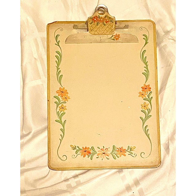 1930s Hand-Decorated Clipboard | Chairish