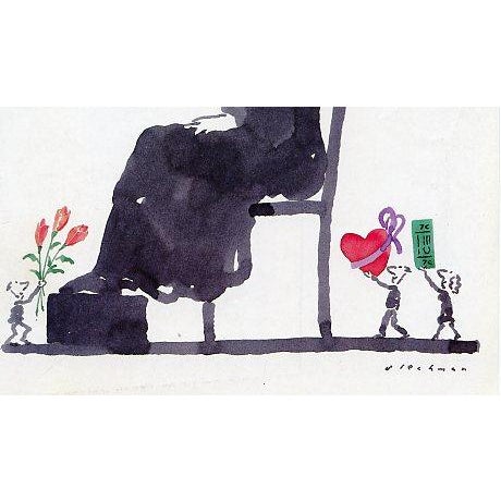 1990, New Yorker Magazine Cover, May 14 (Robert Blechman), Original ...