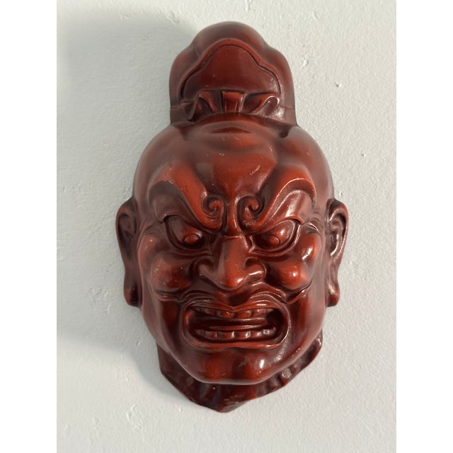 Buddha Mask Kannon Bosatsu Wall Art | Chairish