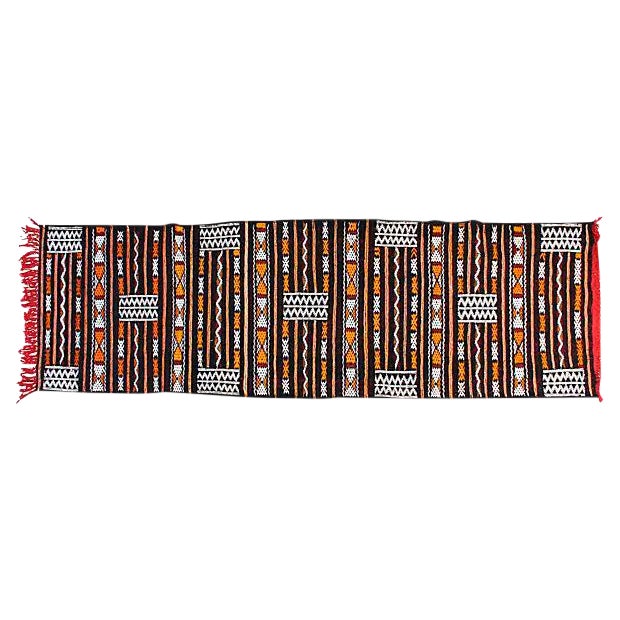 Late 20th Century Moroccan Runner- 2'7" X 8'5" | Chairish
