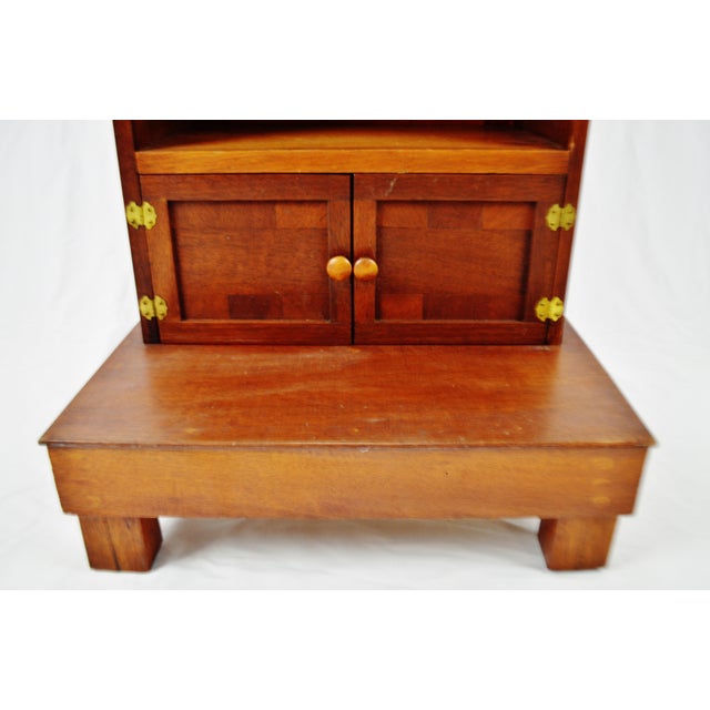 Vintage Table Top Portable Pulpit Bible Stand With Storage | Chairish