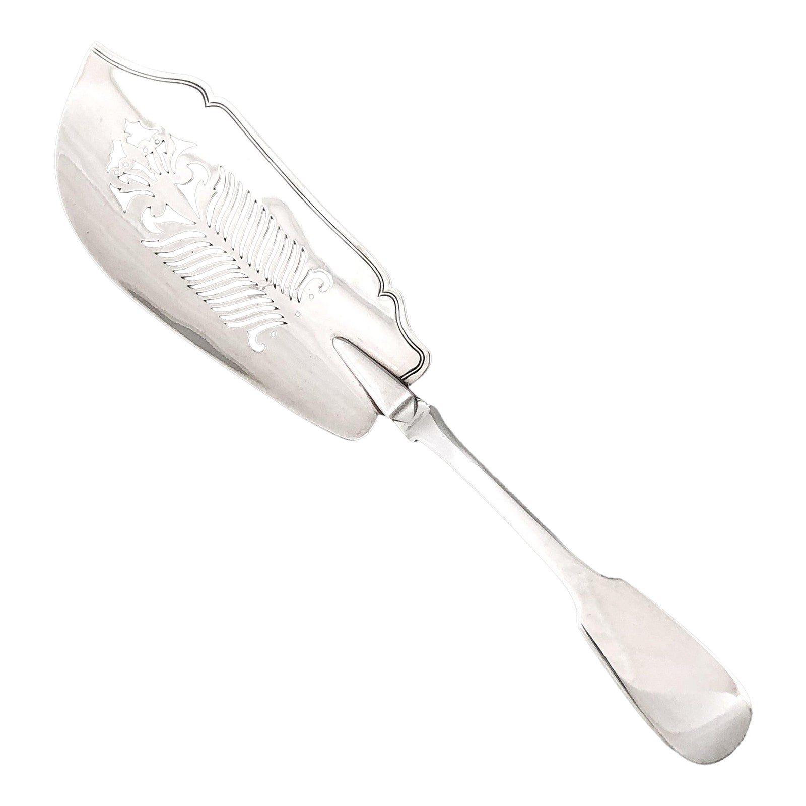 Early 19th Century English Sterling Silver Fish Slice, Chester, 1813 ...