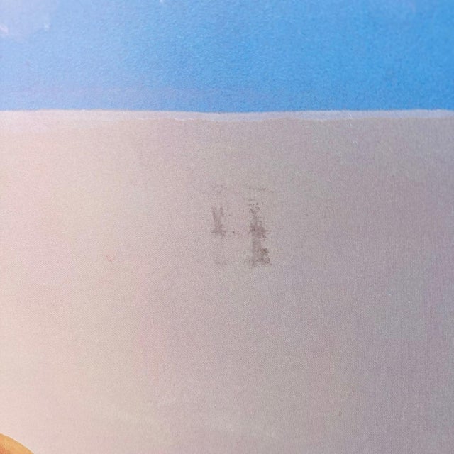 Early 1980s Signed Framed Pegge Hopper Exhibition Poster | Chairish