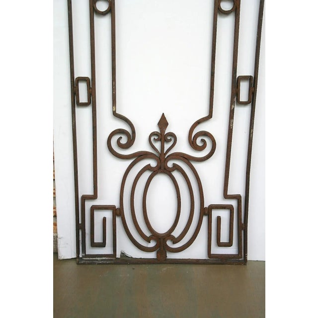 Pair of Iron Gates or Door Guards | Chairish