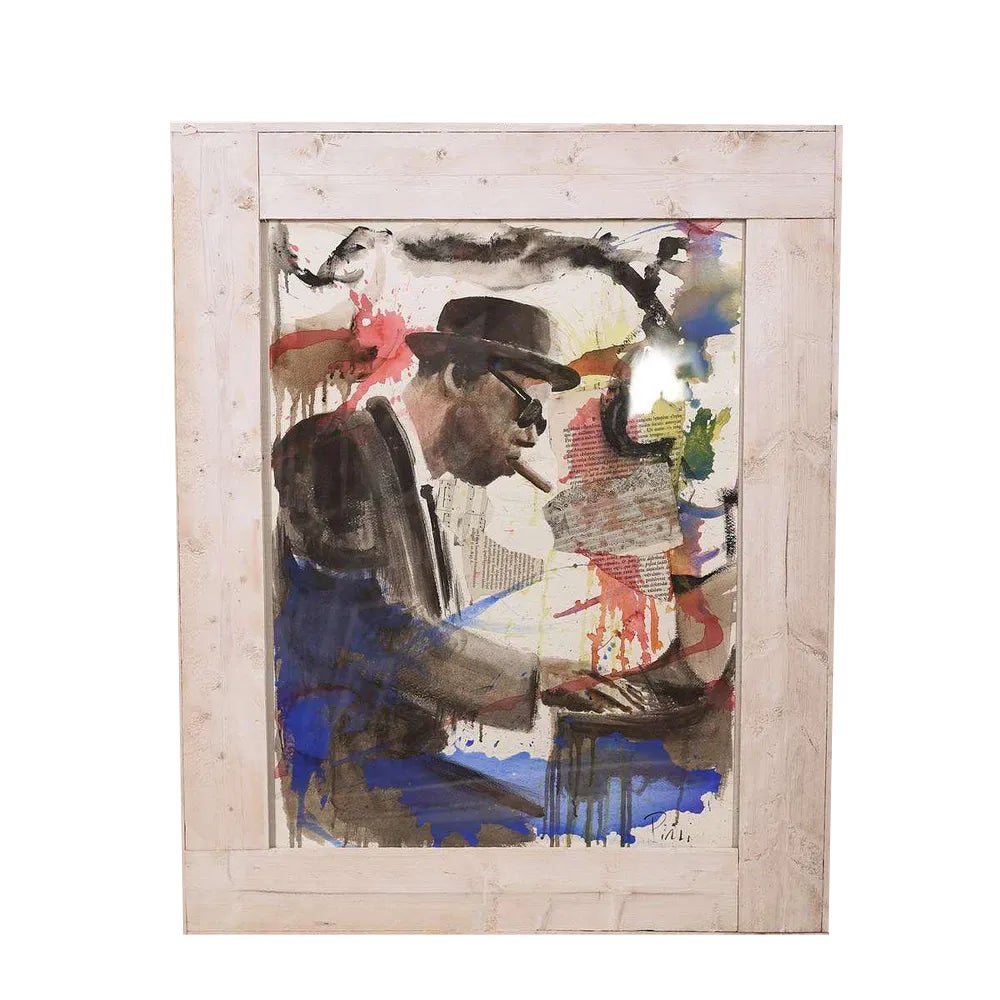 Alfredo Pini, Figurative Composition, Painting | Chairish