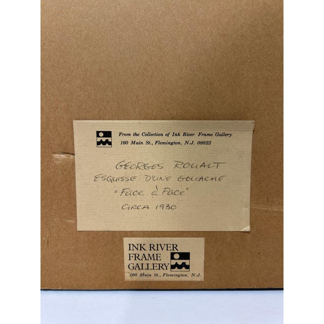 Georges Rouault Lithograph – Face À Face (Circa 1930) | Chairish