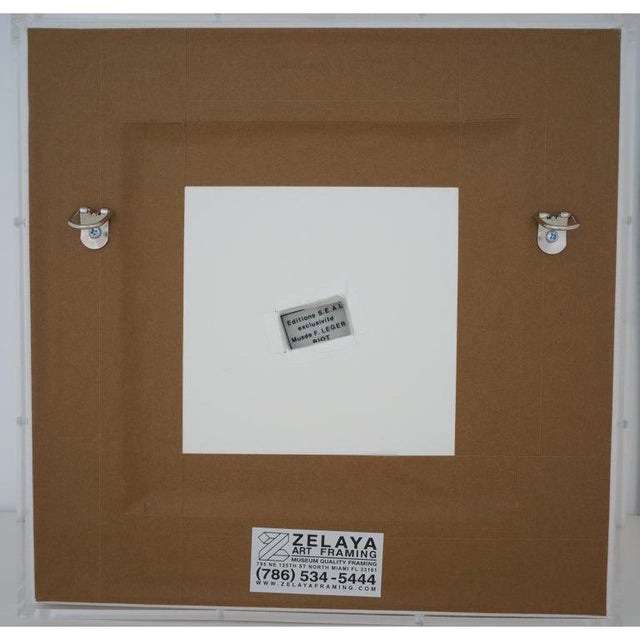 Vintage Framed Fernand Leger Porcelain Plates - a Set of 4 Different in ...