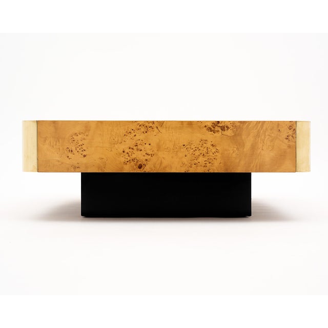 French Vintage Jean-Claude Mahey Coffee Table | Chairish