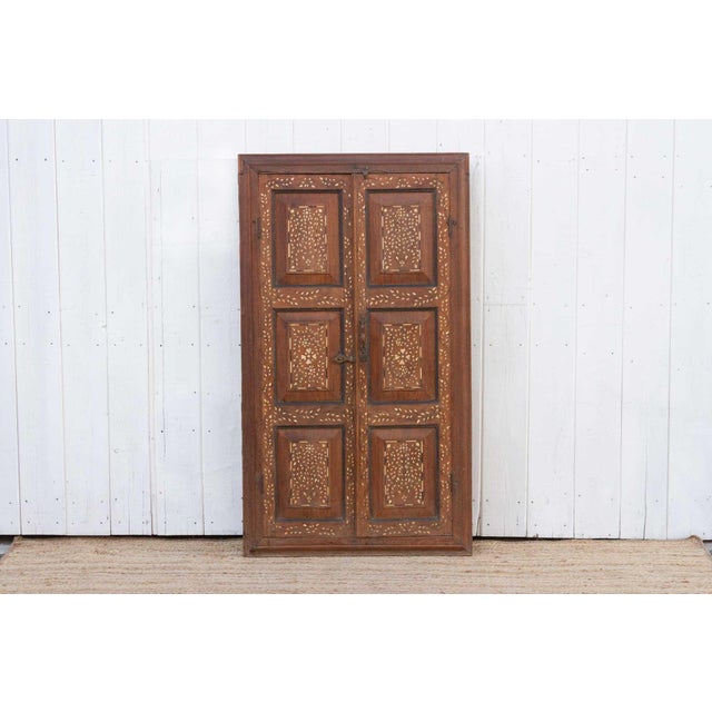 Antique Anglo Indian Inlay Window | Chairish