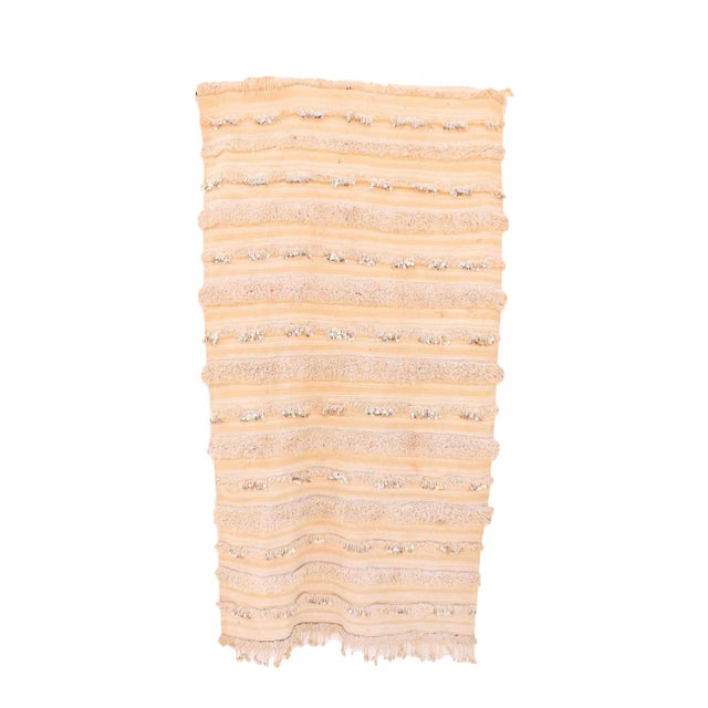 Vintage Moroccan Throw Blanket | Chairish