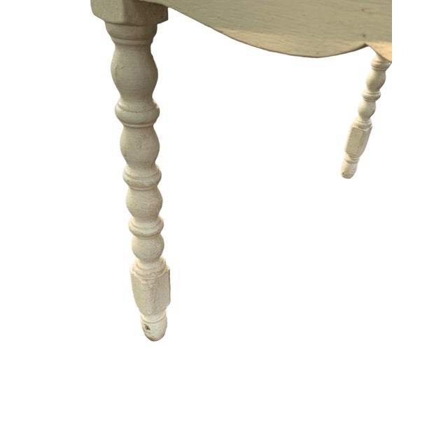 Enamel Top Extendable Table Green Wood Design Tepco Stainless 1930s ...