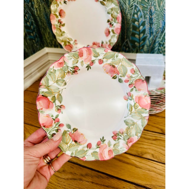 Vintage Set of Precious by Nikko Tableware 12 Dinner Plates and 12 ...