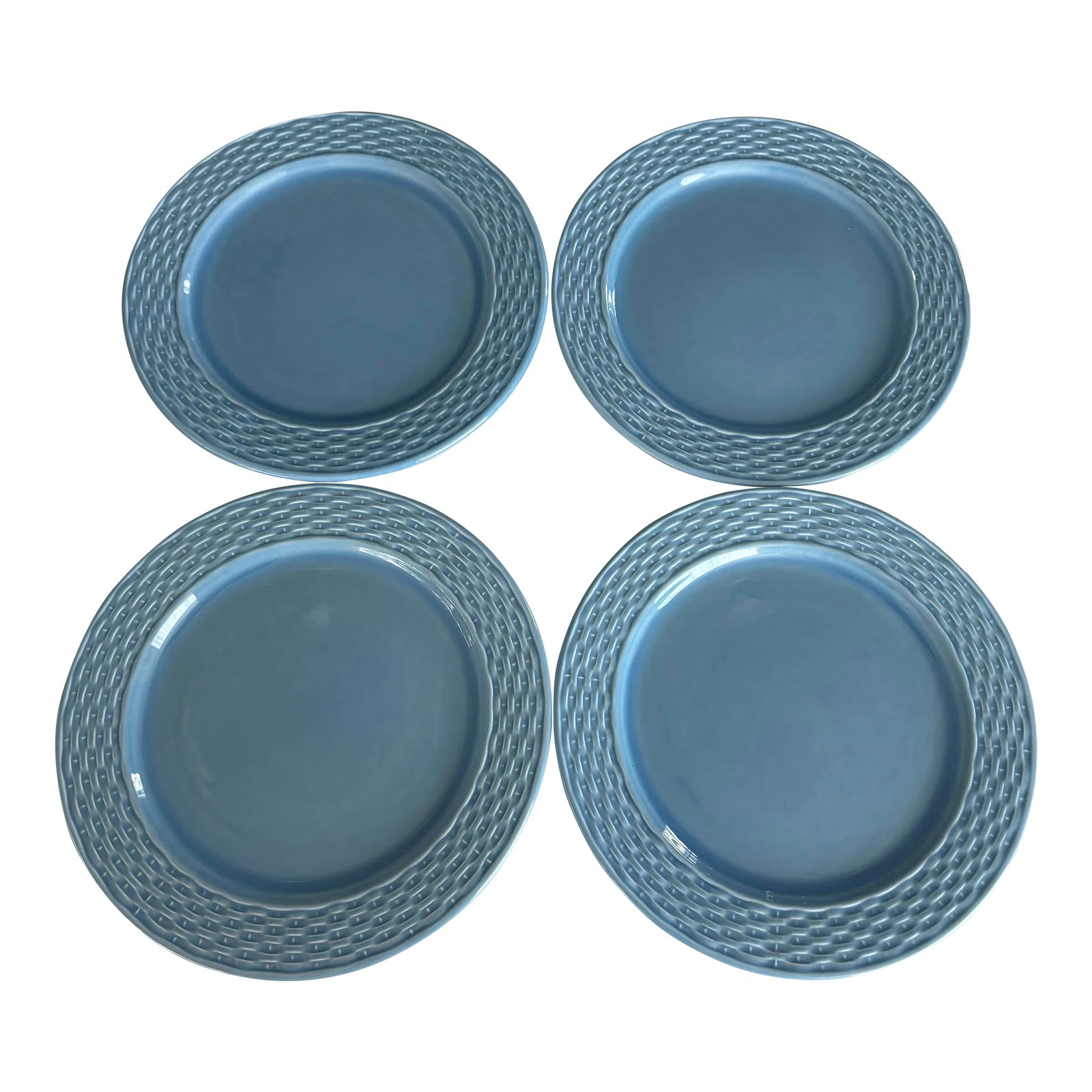 Set of 4 Vintage Varages Dinner Plates | Chairish